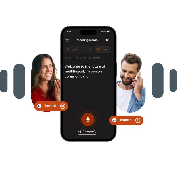 AI Speech Translation, Captions & Subtitles | Interprefy AI